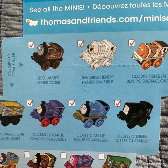 Thomas & Friends | Toys | Nib Thomas And Friends Minis Pack Of 7 Minis ...